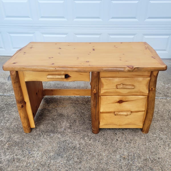Cedar Log Furniture - Etsy