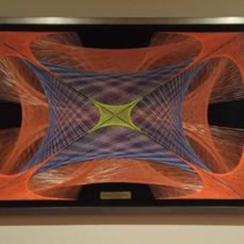 Three-dimensional Space - String Art - Picture - Fernando Salinas ...