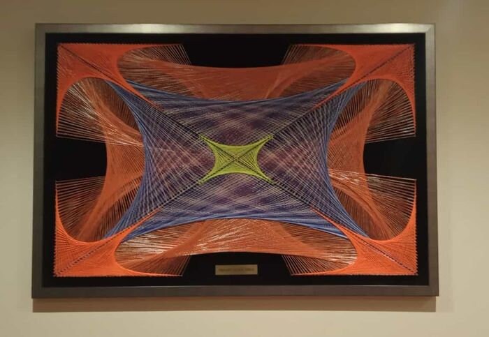 Three-dimensional Space - String Art - Picture - Fernando Salinas ...