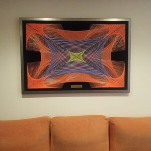 Three-dimensional Space - String Art - Picture - Fernando Salinas ...