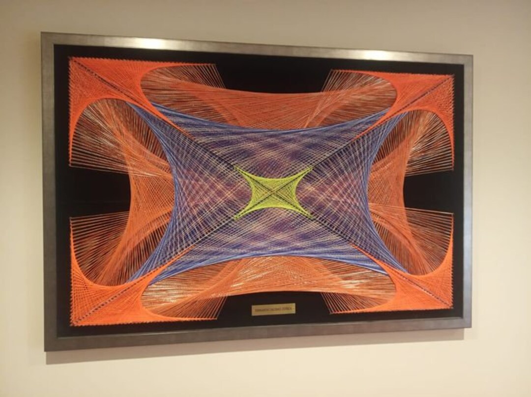 Three-dimensional Space - String Art - Picture - Fernando Salinas ...