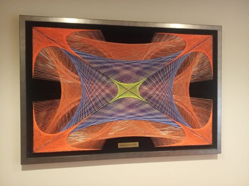 Three-dimensional Space - String Art - Picture - Fernando Salinas ...