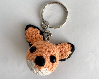 Mini Fox Keychain - Etsy