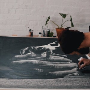 In Its Grip - Jono Dry Pencil Drawing Print - Etsy