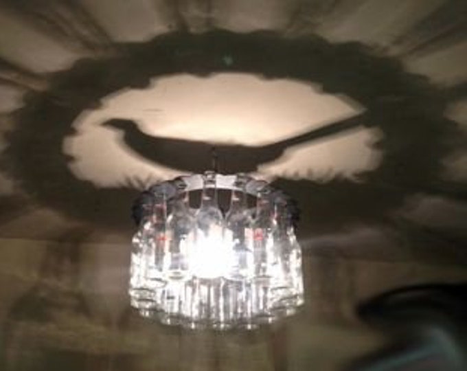 PHEASANT Bottle Chandelier, Ceiling Light, Bottle Light, Lights ...