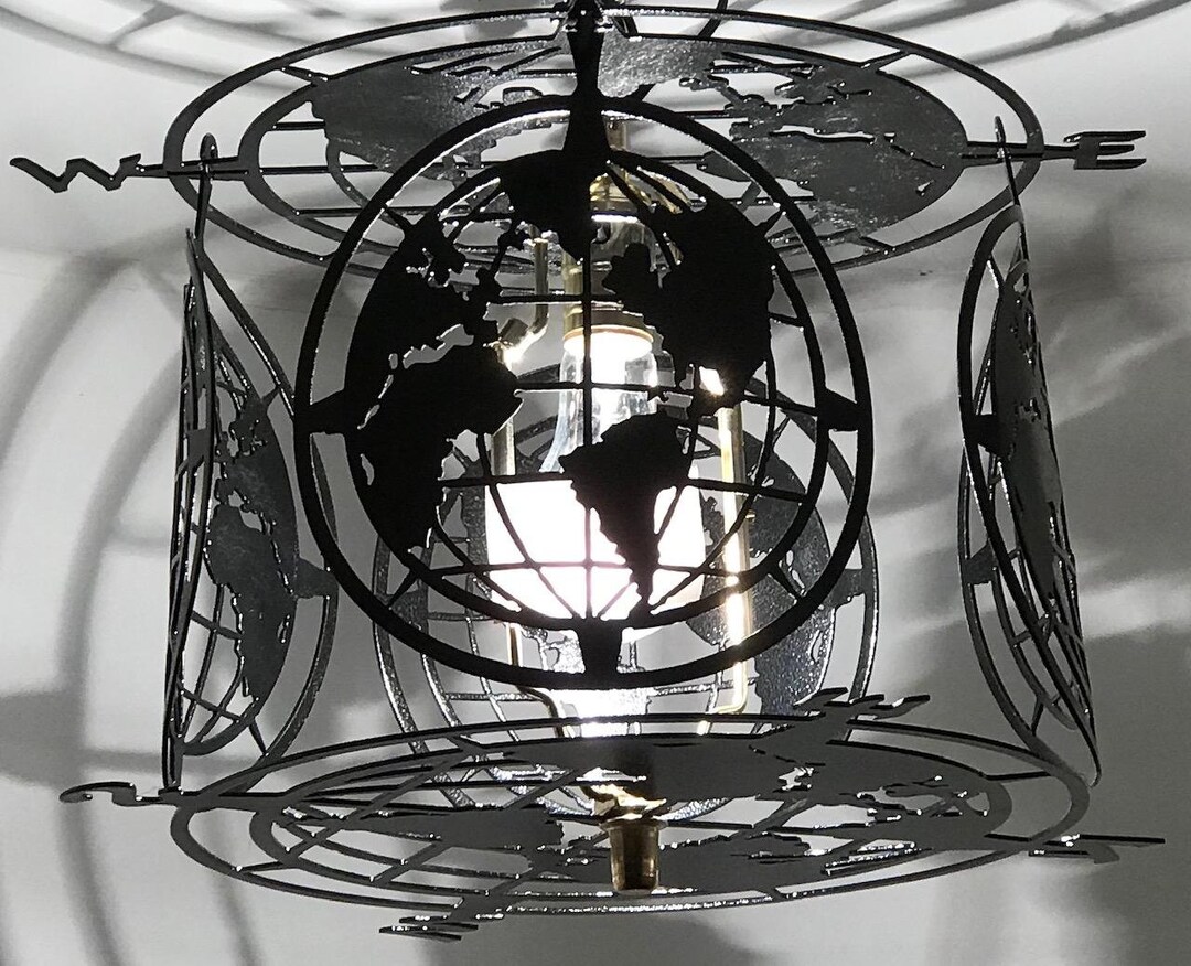 WORLD SHADOW LIGHT, Shadow Light, Chandelier, Lights, Lighting, Gift ...