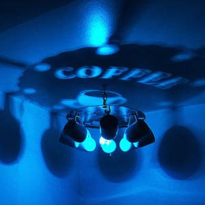 COFFEE SHADOW LIGHT, Ceiling Light, Coffee Cup, Coffee Mug, Coffee ...