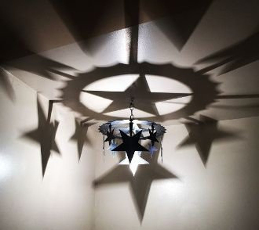 STAR SHADOW LIGHT, Shadow Light, Gift, Chandelier, Lights, Lighting ...