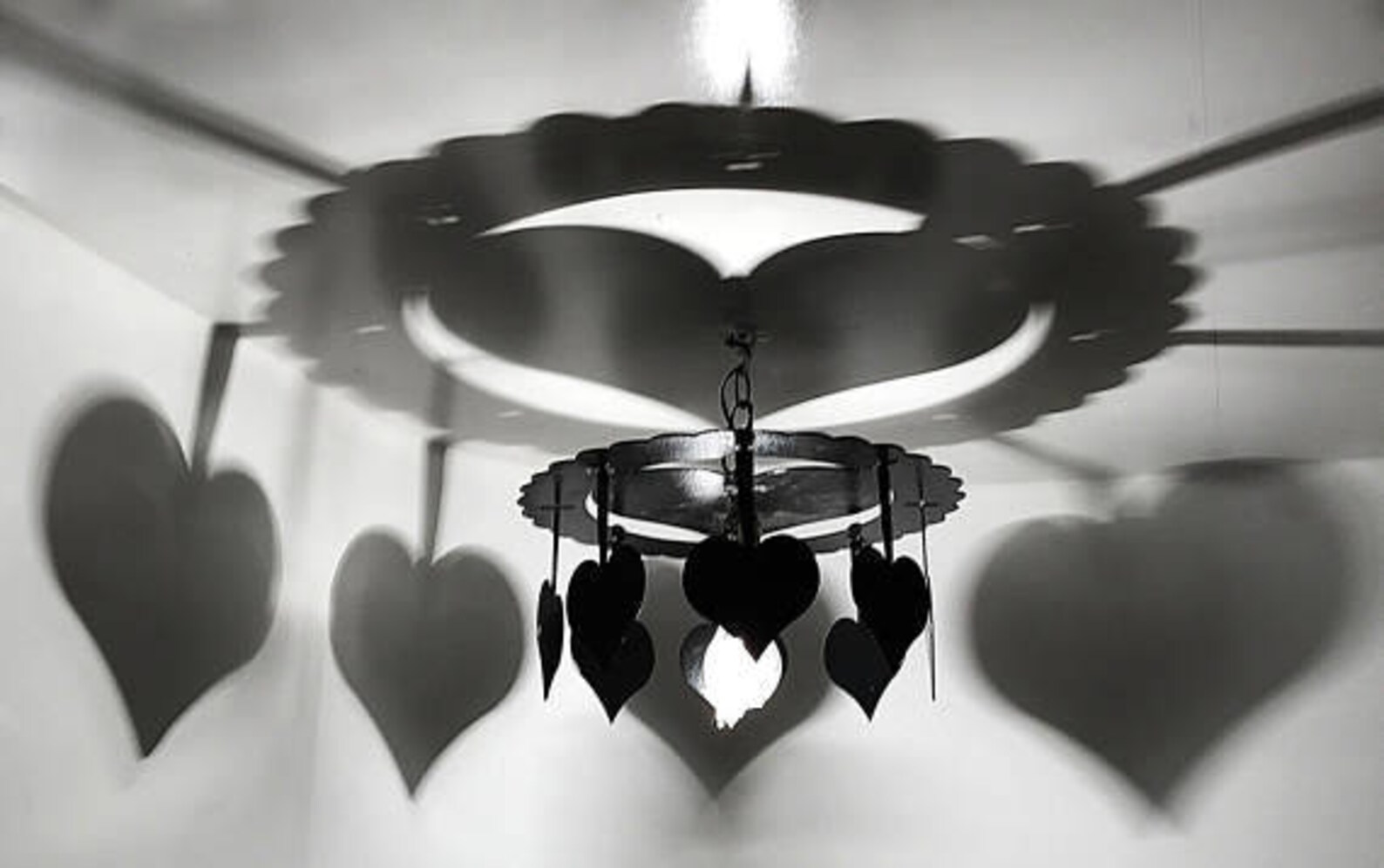 HEARTS SHADOW LIGHT, Shadow Light, Gift, Chandelier, Lights, Lighting ...