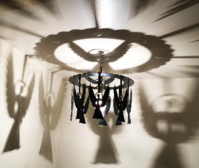 ANGEL SHADOW LIGHT Shadow Light Angel Faith Religious - Etsy