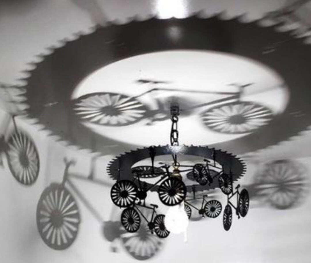 BICYCLE SHADOW LIGHT, Ceiling Light, Shadow Light, Bicycle, Bike ...