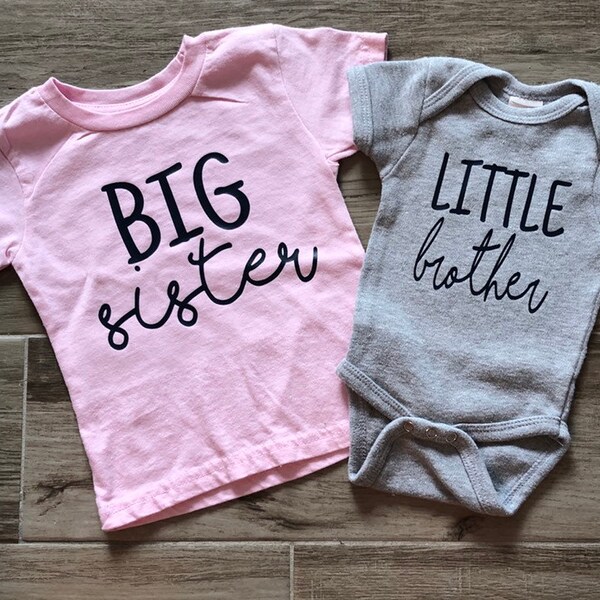 Big Sister Little Brother Outfits - Etsy