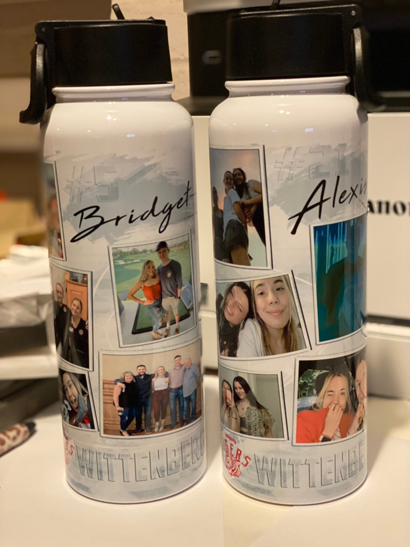 Customized Photo Collage Hydro Water Bottle/tumbler - Etsy