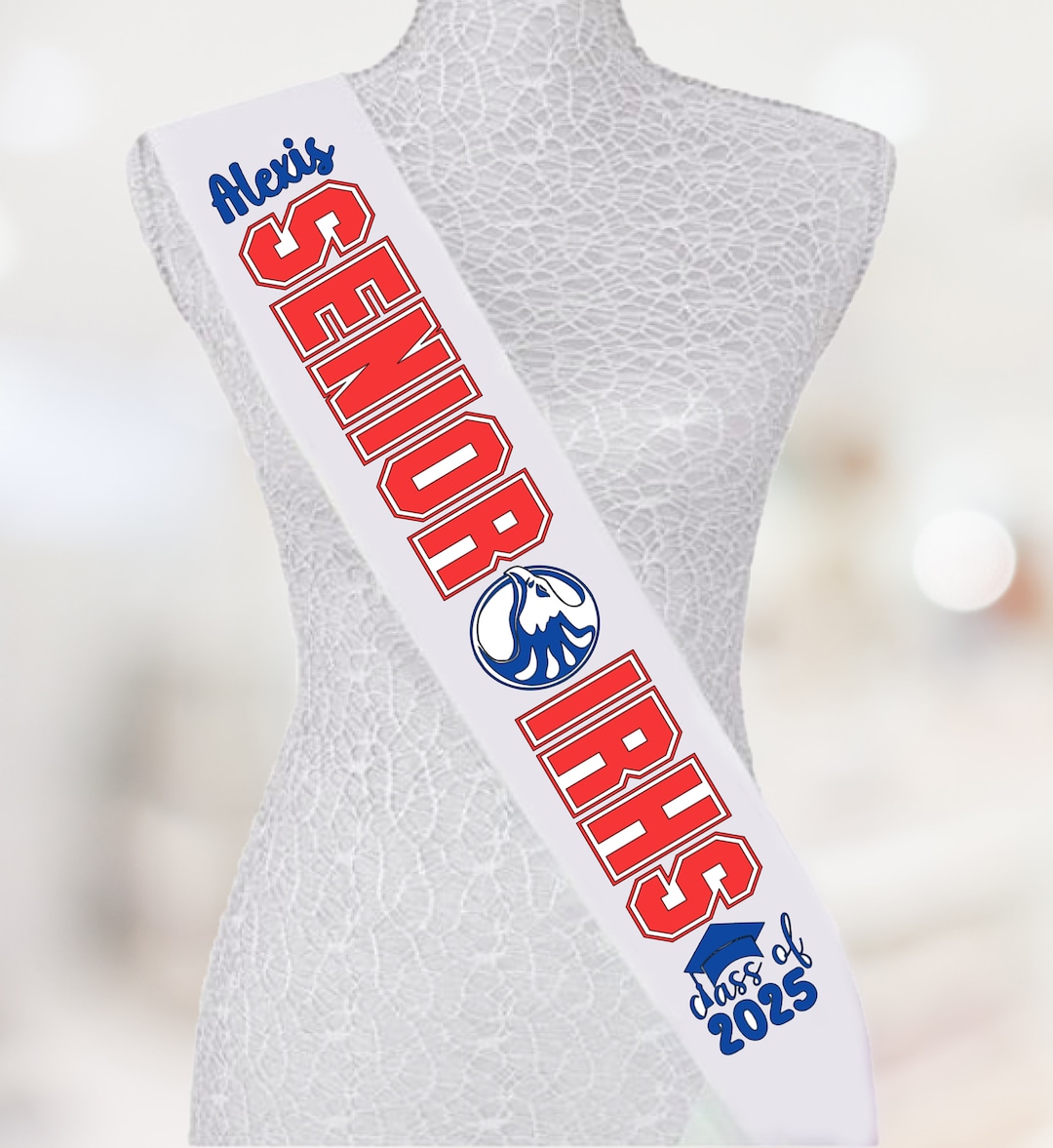Senior Class Sashes customized Sash for Any Sport or Team/school Event ...