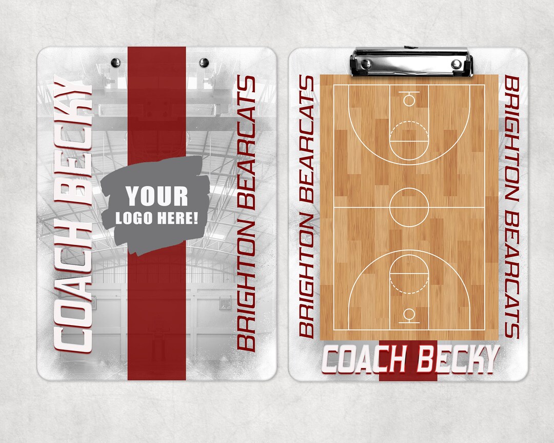 Personalized Coaches Metal Clipboard. Makes for Great Coaches' Gifts ...