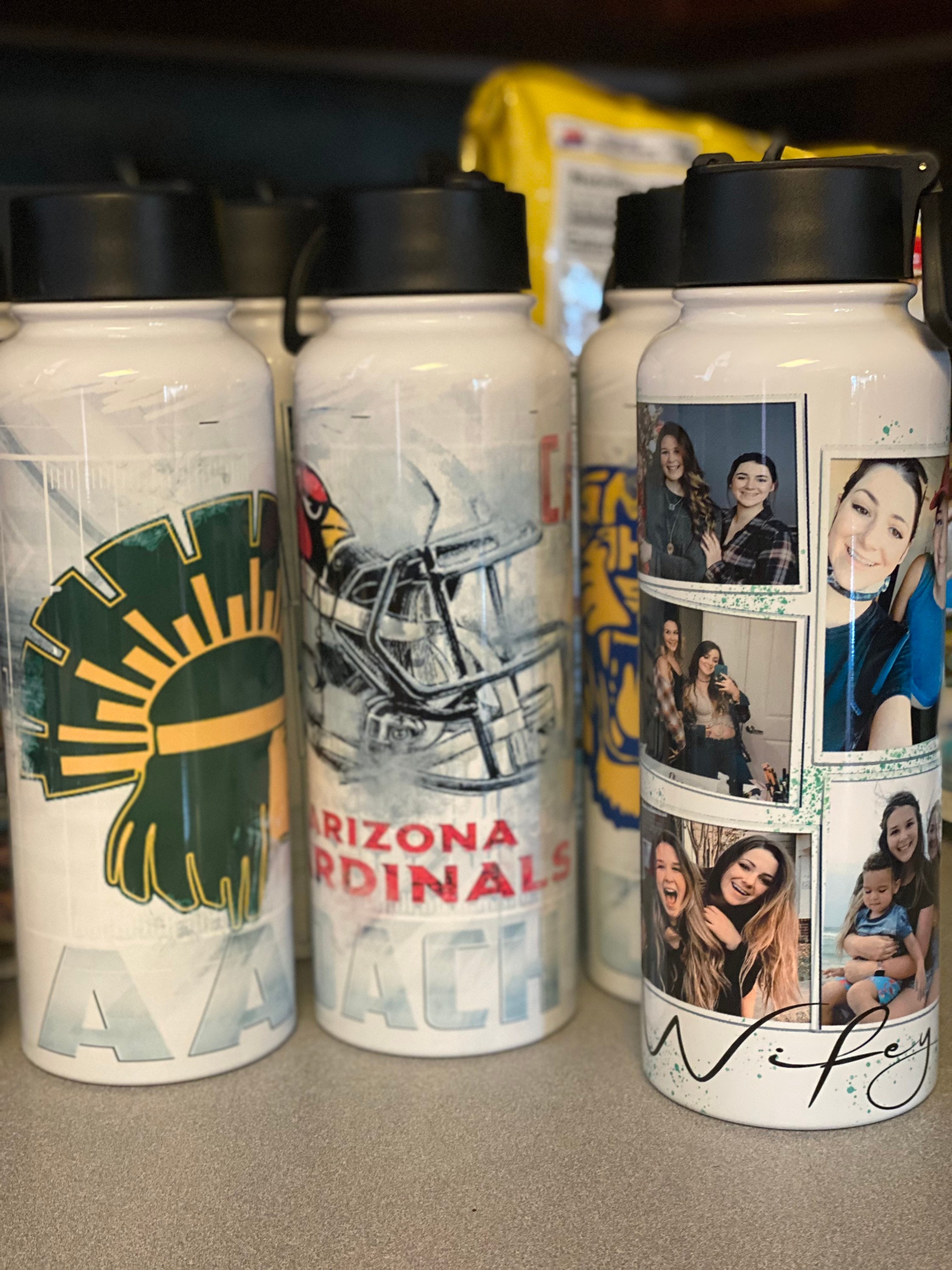 Customized Photo Collage Hydro Water Bottle/tumbler - Etsy
