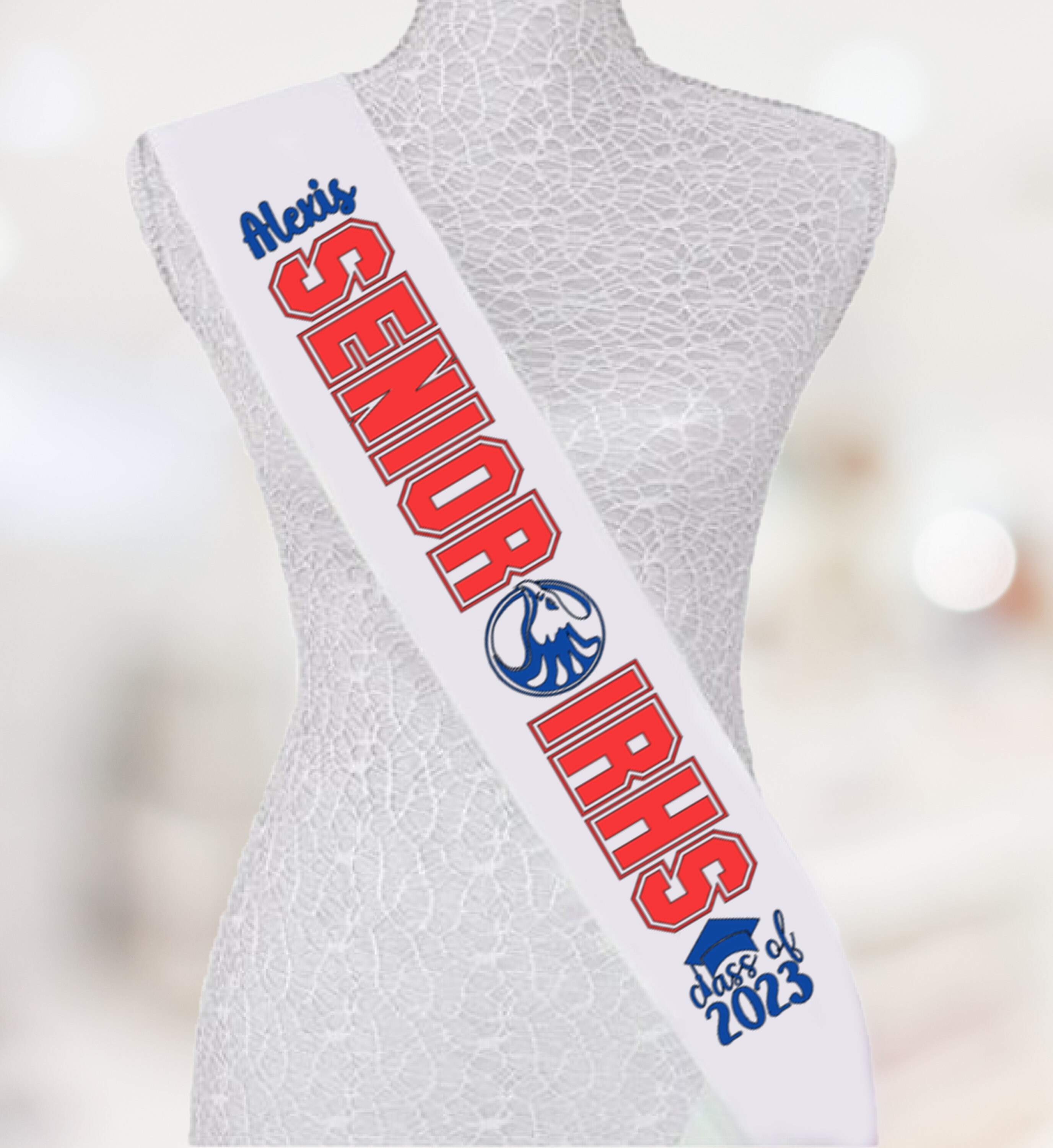 Senior Class Sashes customized Sash for Any Sport or - Etsy