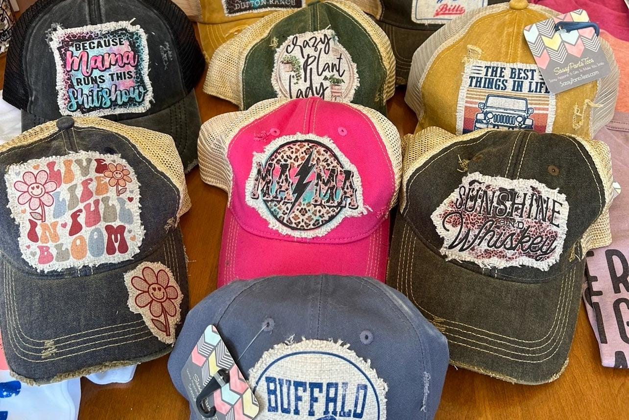 49 Colors,solid Back Vintage Logo Hat,custom Distressed Raggy Patch Hat ...