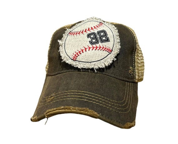 Personalized Ball Cap Distressed Logo Hat Custom Distressed - Etsy