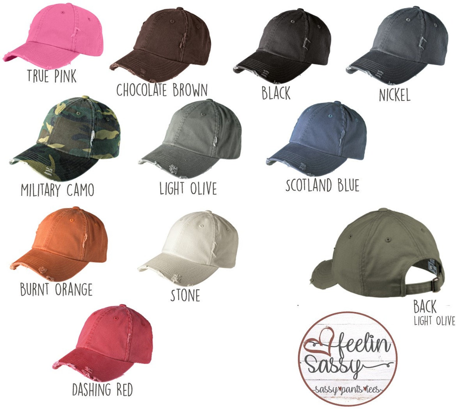 Vintage Logo Hat Custom Distressed Raggy Patch Hat With Your - Etsy