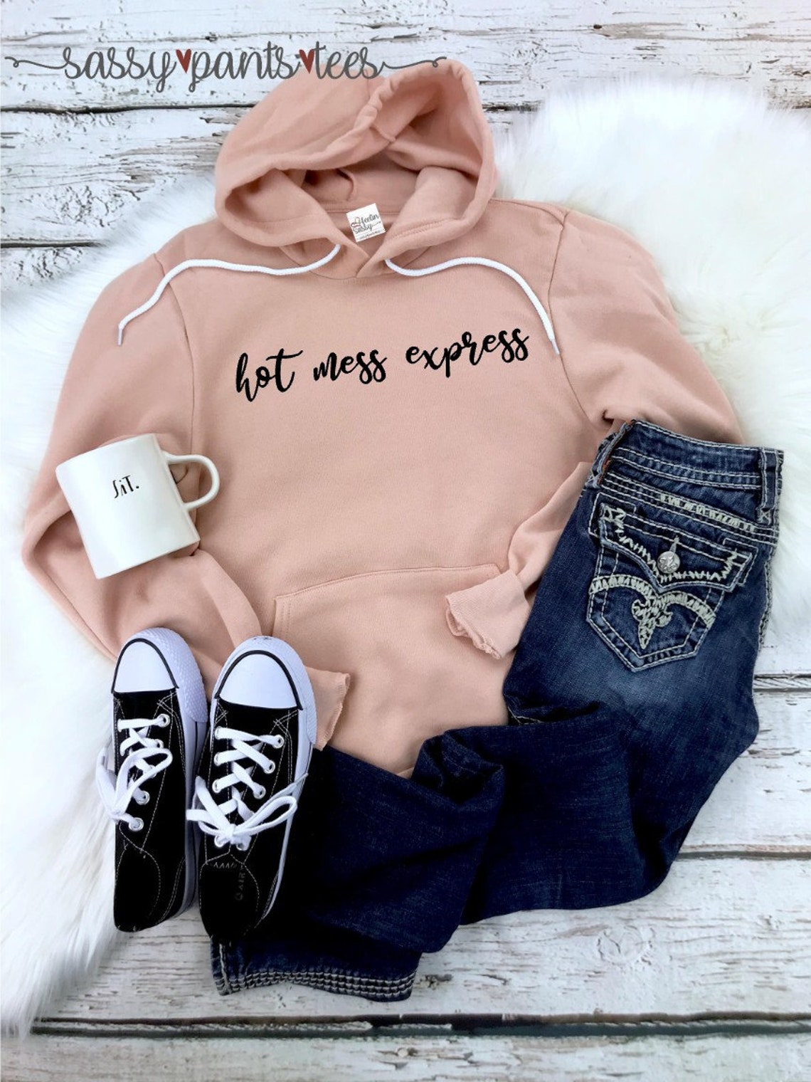 Hot Mess Express Hoodie Sweatshirt momlife Mom Shirt - Etsy España