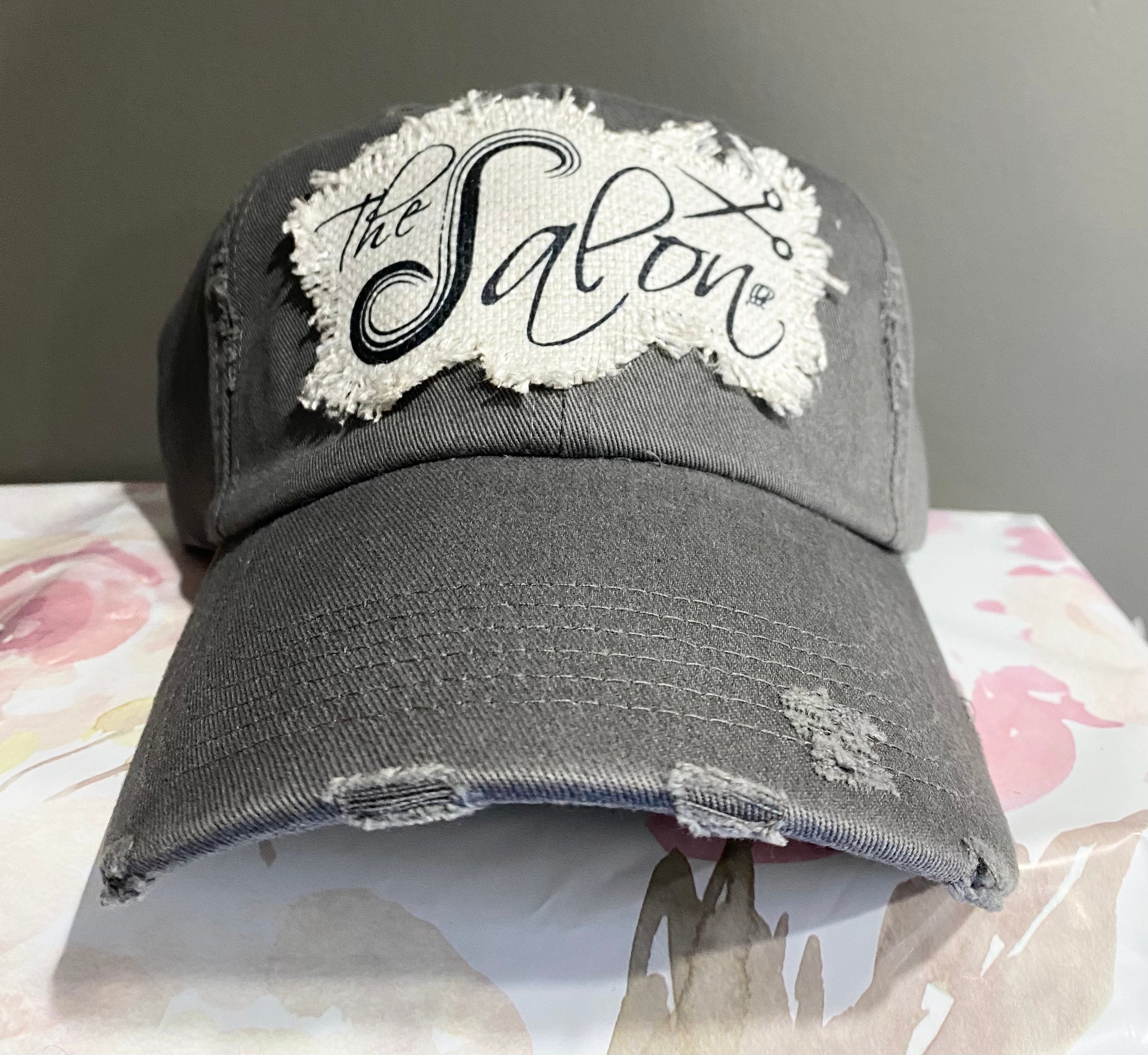 Vintage Logo Hat PATCH Custom Distressed Raggy Patch With | Etsy