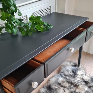 Stag 3 Drawer Table, Stag Dressing Table, Stag Console Table - Etsy UK