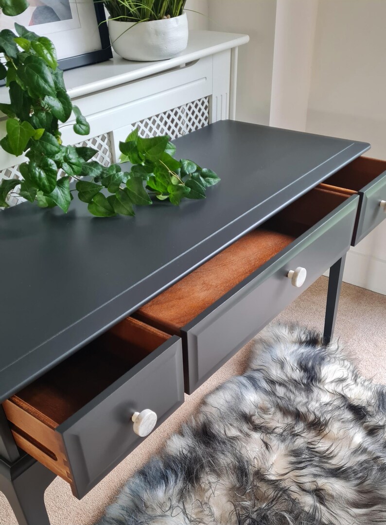 Stag 3 Drawer Table, Stag Dressing Table, Stag Console Table - Etsy UK