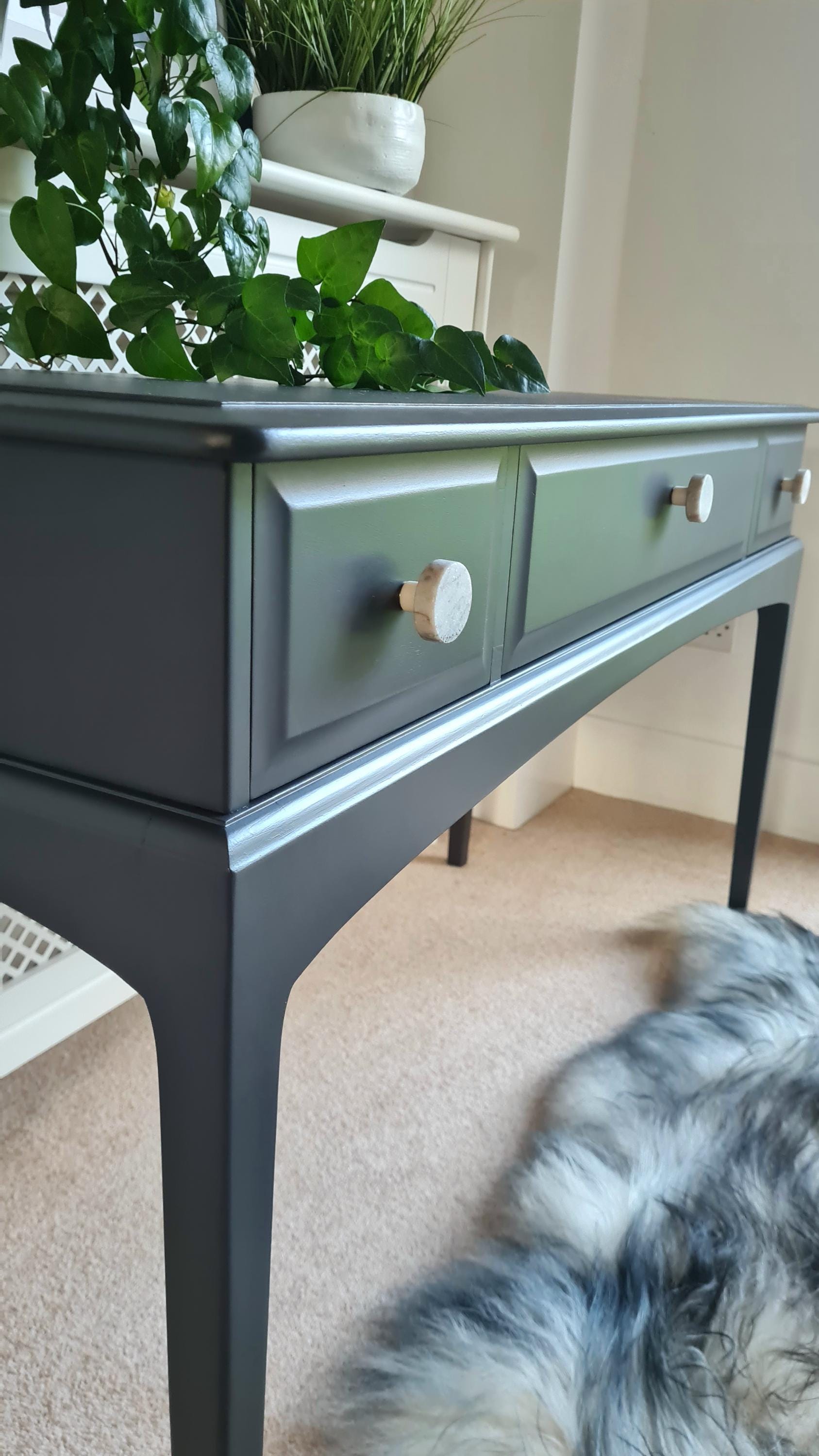 Stag 3 Drawer Table, Stag Dressing Table, Stag Console Table - Etsy UK