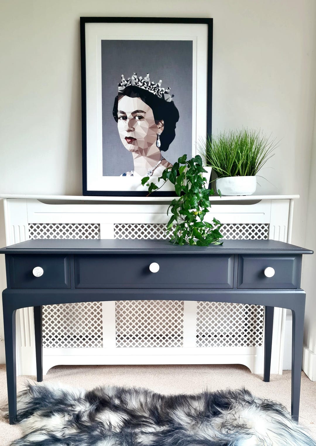 Stag 3 Drawer Table, Stag Dressing Table, Stag Console Table - Etsy UK