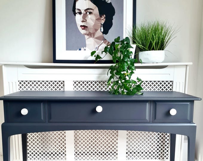 Stag 3 Drawer Table, Stag Dressing Table, Stag Console Table - Etsy UK