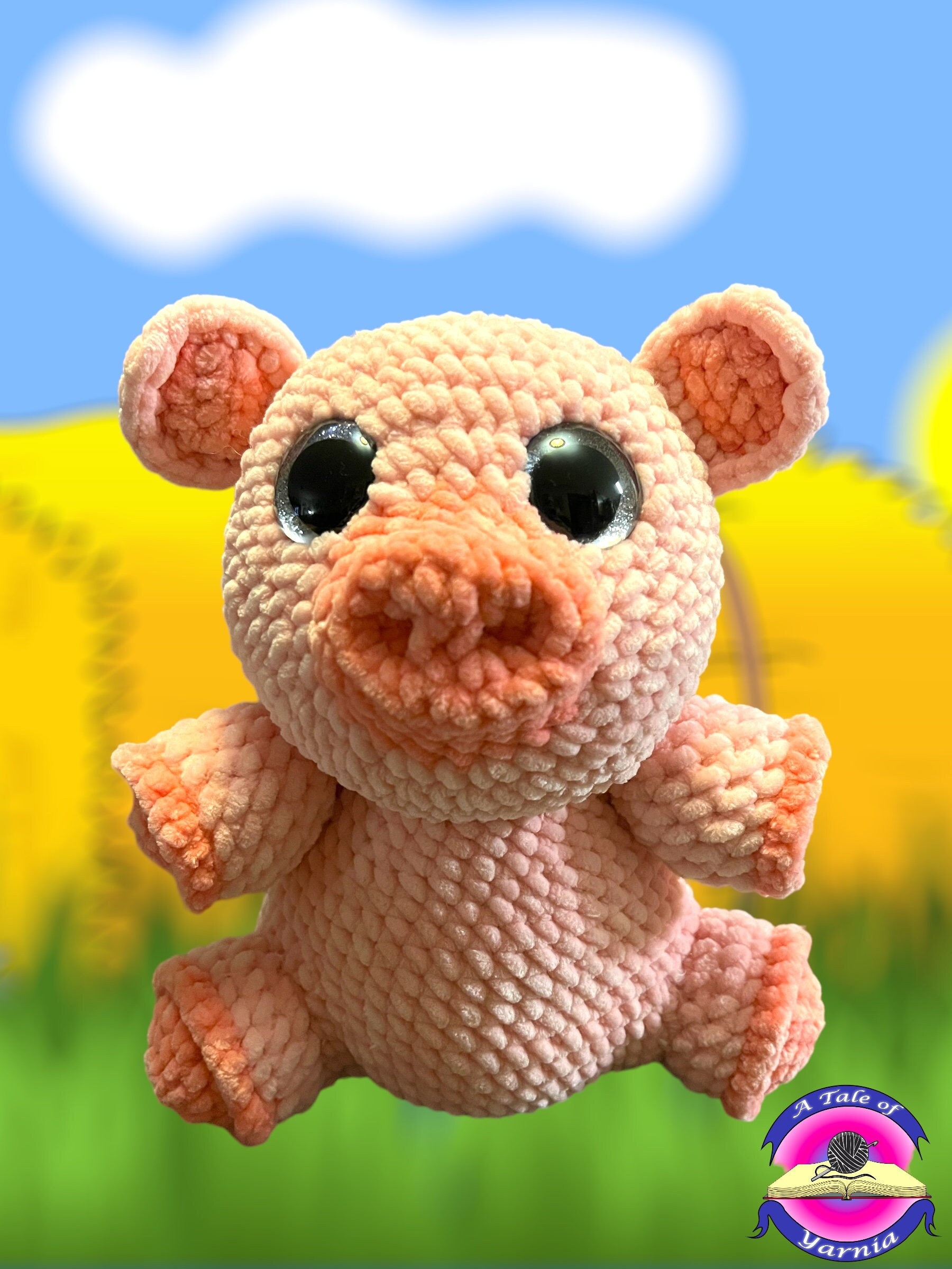 Piggy Sue Crochet Pattern Amigurumi Pig Crochet Pig - Etsy