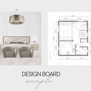 Interior Design|interior Design Service|e-design|custom Mood Board ...