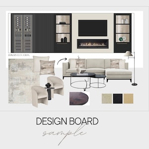 Interior Design|interior Design Service|e-design|custom Mood Board|decorating |virtual Design ...