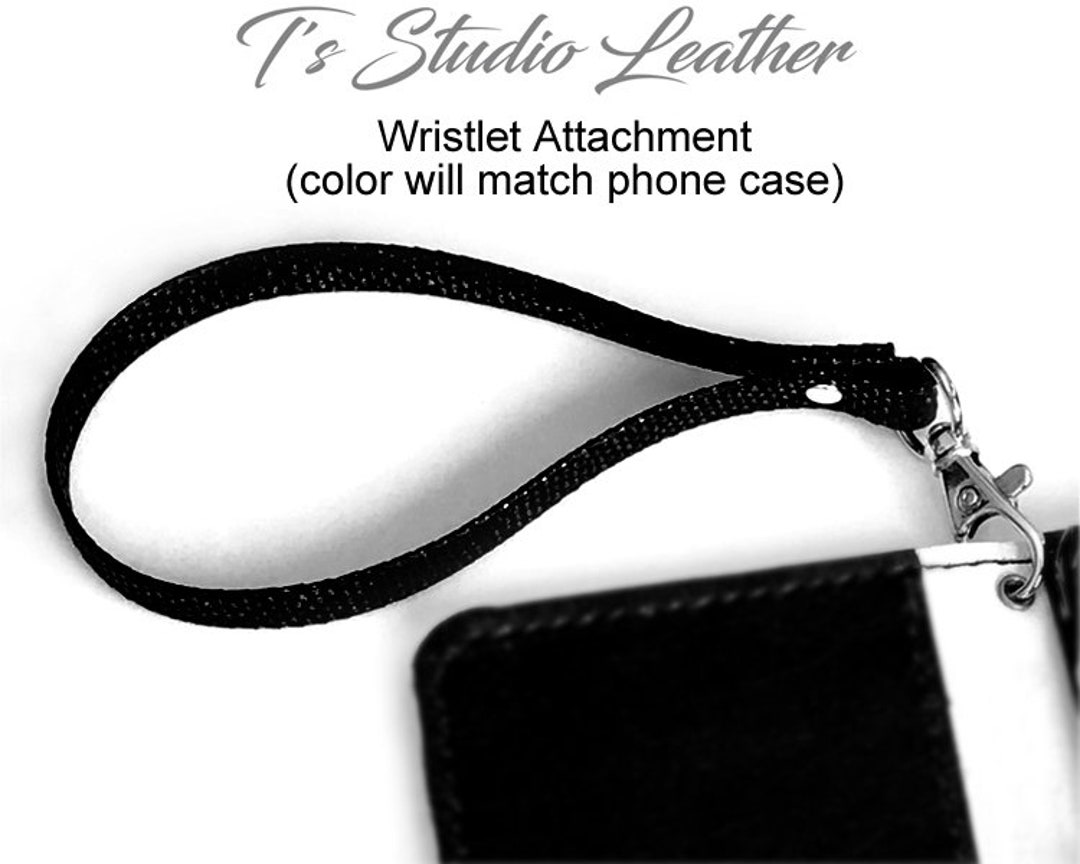 Leather Wristlet Attachment for Phone Cases - Sold as a Separate Item ...