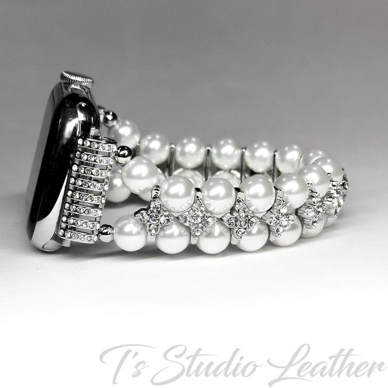 Pearl Watch Band - Etsy