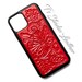 Hand Tooled Red Leather Phone Case Western Style Tool - Etsy