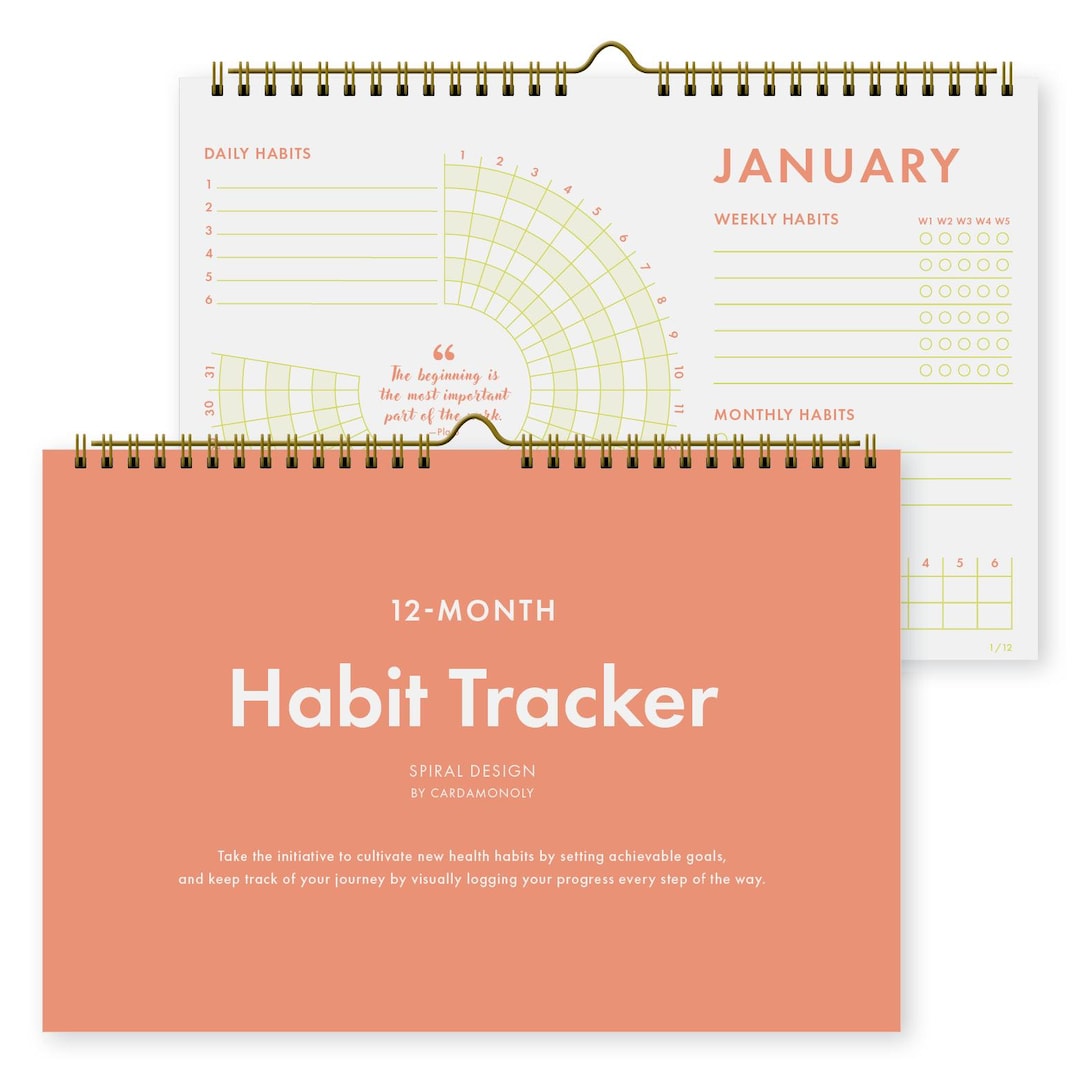 Habit Tracker Calendar for Daily, Weekly and Monthly Goals - From ...