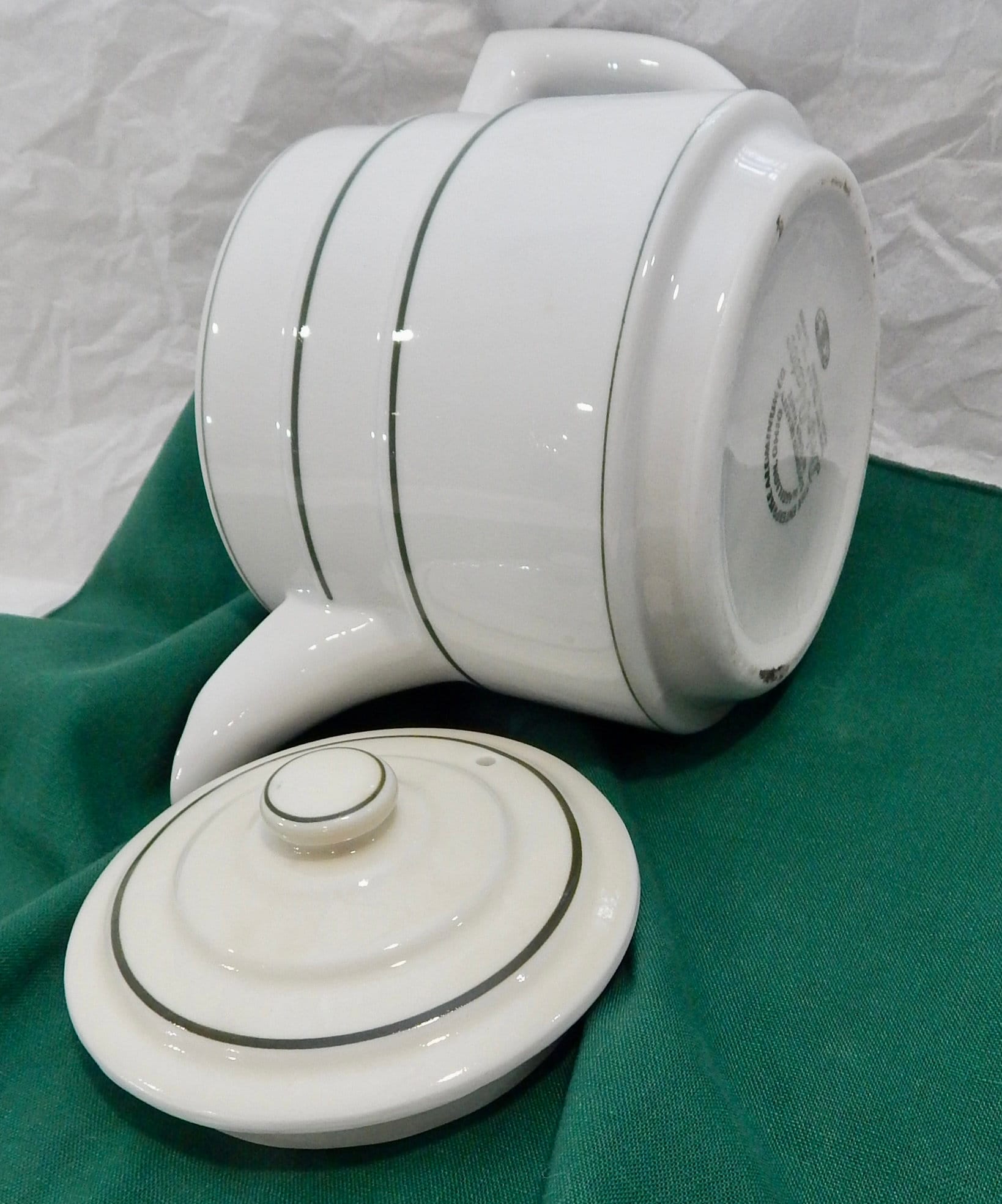 Drip-o-lator Green Striped Coffee Pot - Etsy