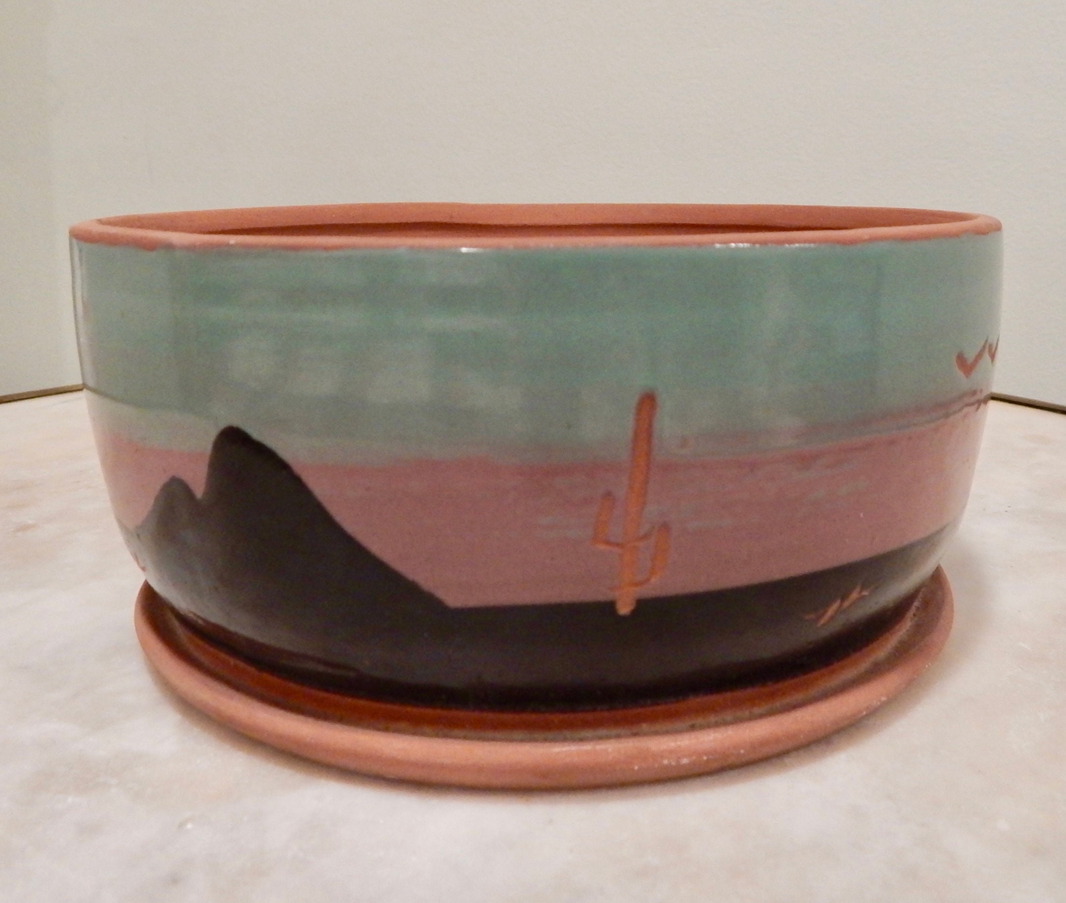 Superstition Stoneware Desert Planter - Etsy