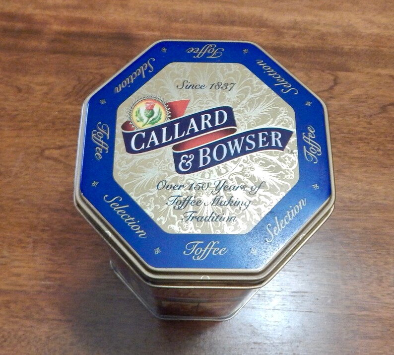 Callard and Bowser Christmas Toffee Tin | Etsy