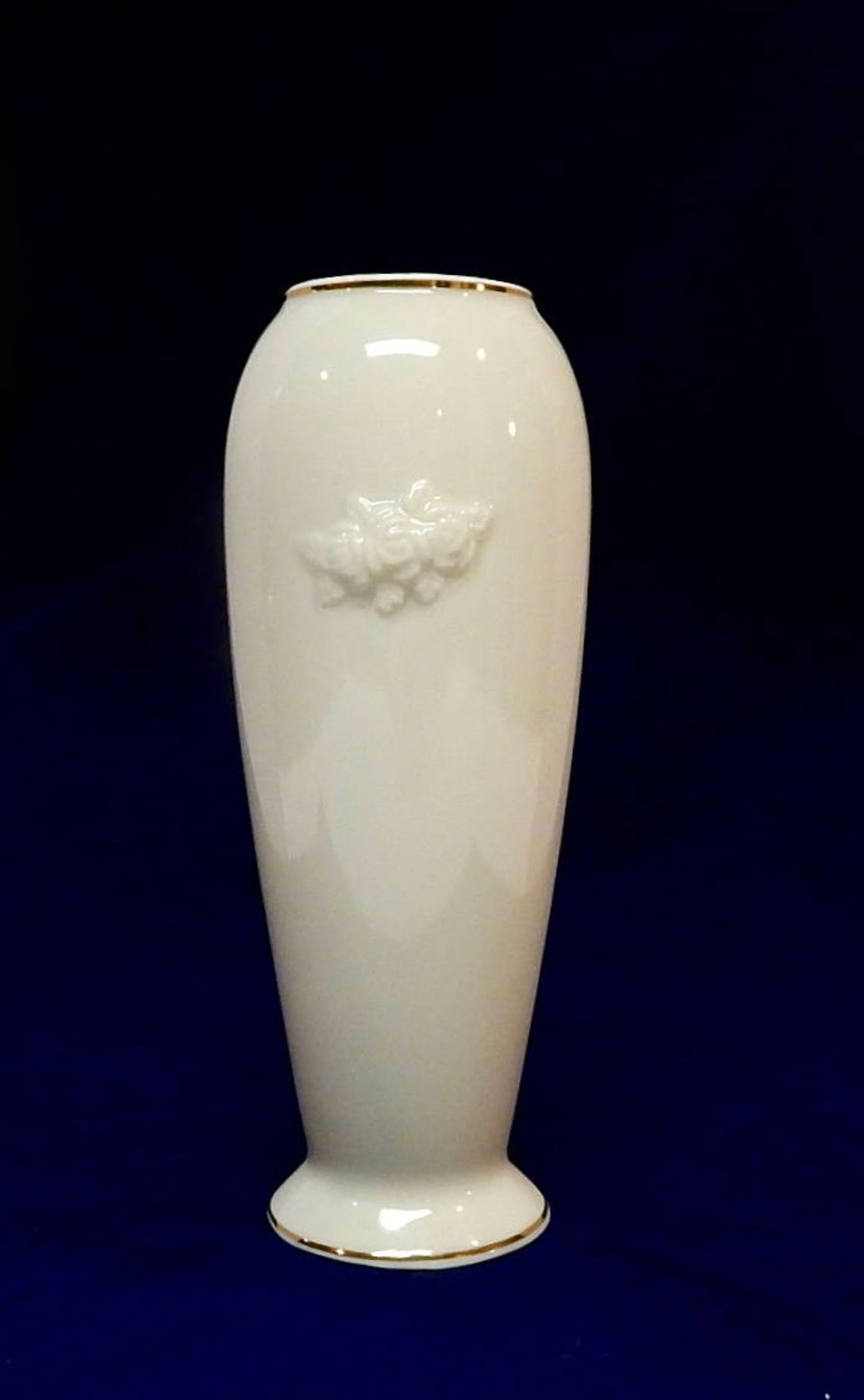 Lenox Ivory Rose Bud Vase - Etsy