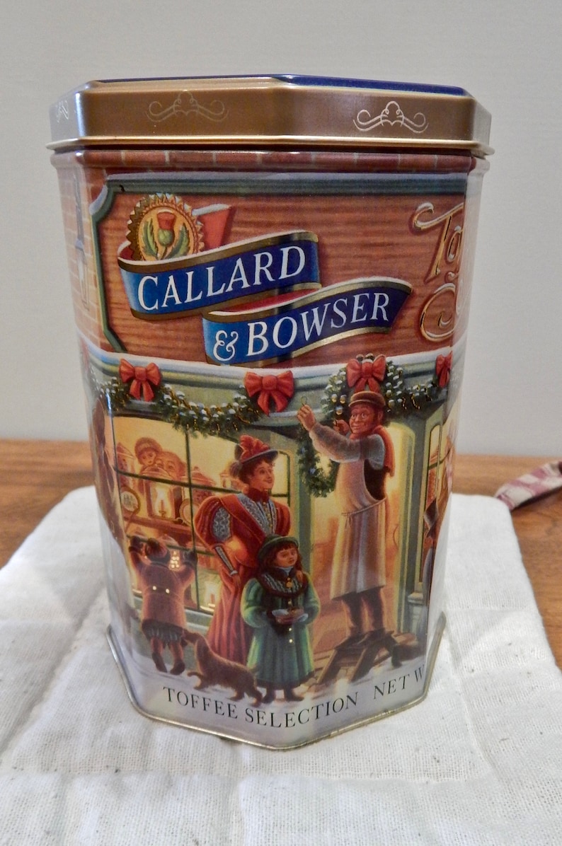 Callard and Bowser Christmas Toffee Tin | Etsy