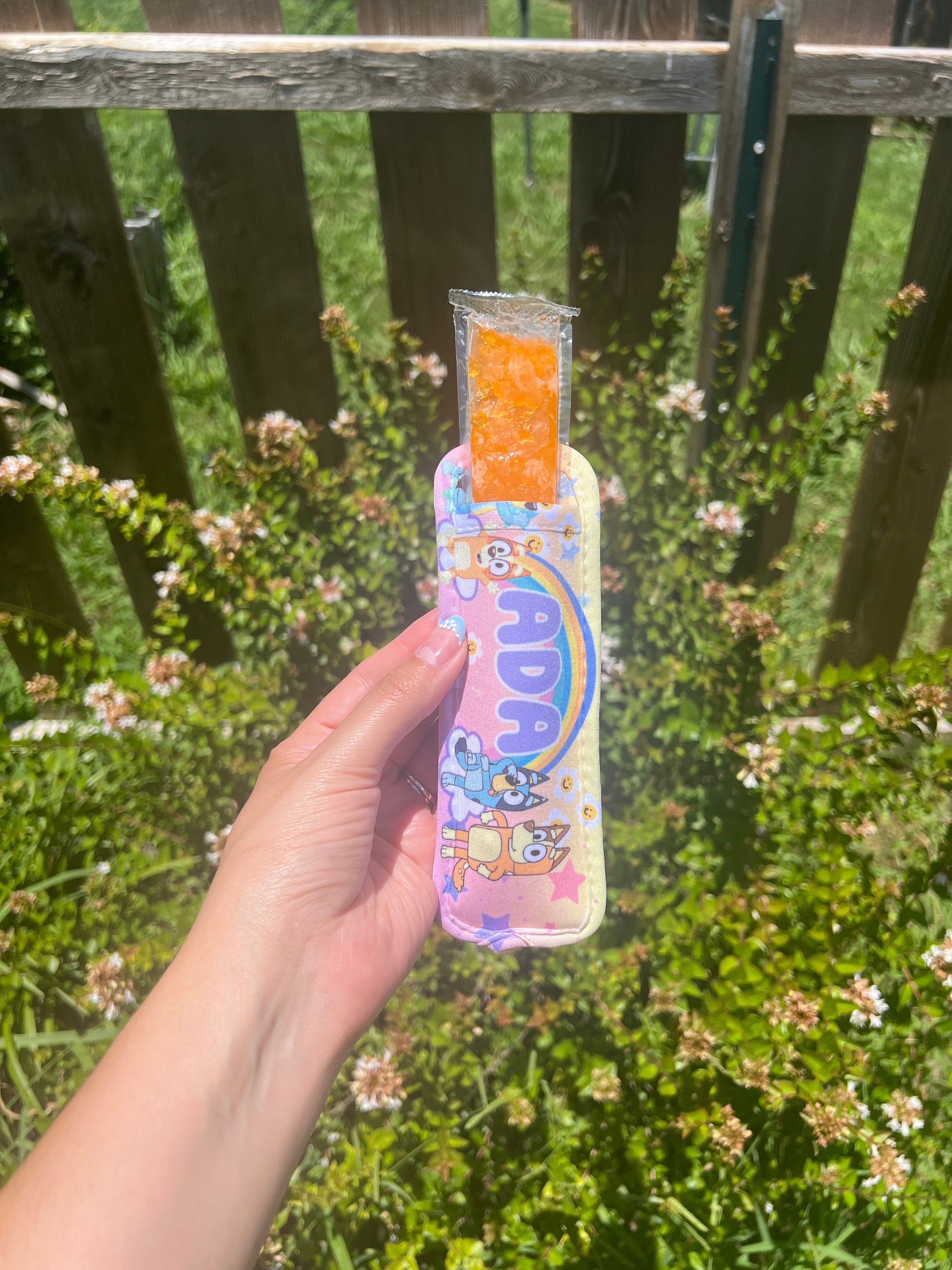 PERSONALIZED Ice Pop Holder, Dog Ice Pop Holder, Puppy Popsicle Holder ...