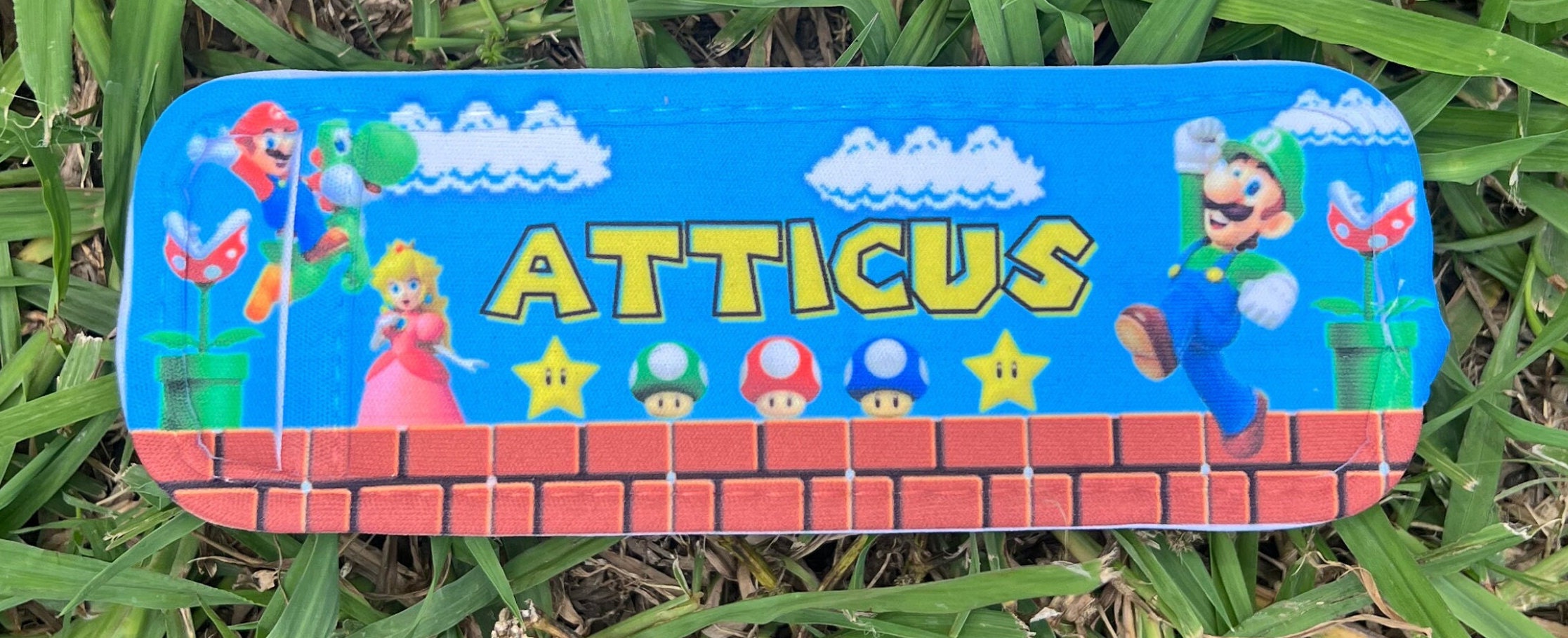 PERSONALIZED Ice Pop Holder, Super Mario Ice Pop Holder, Popsicle ...