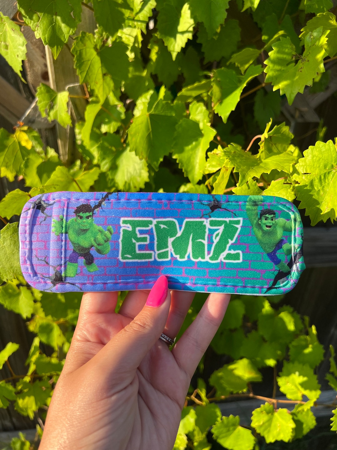 PERSONALIZED Ice Pop Holder, the Hulk Ice Pop Holder, Spidey Ice Pop ...