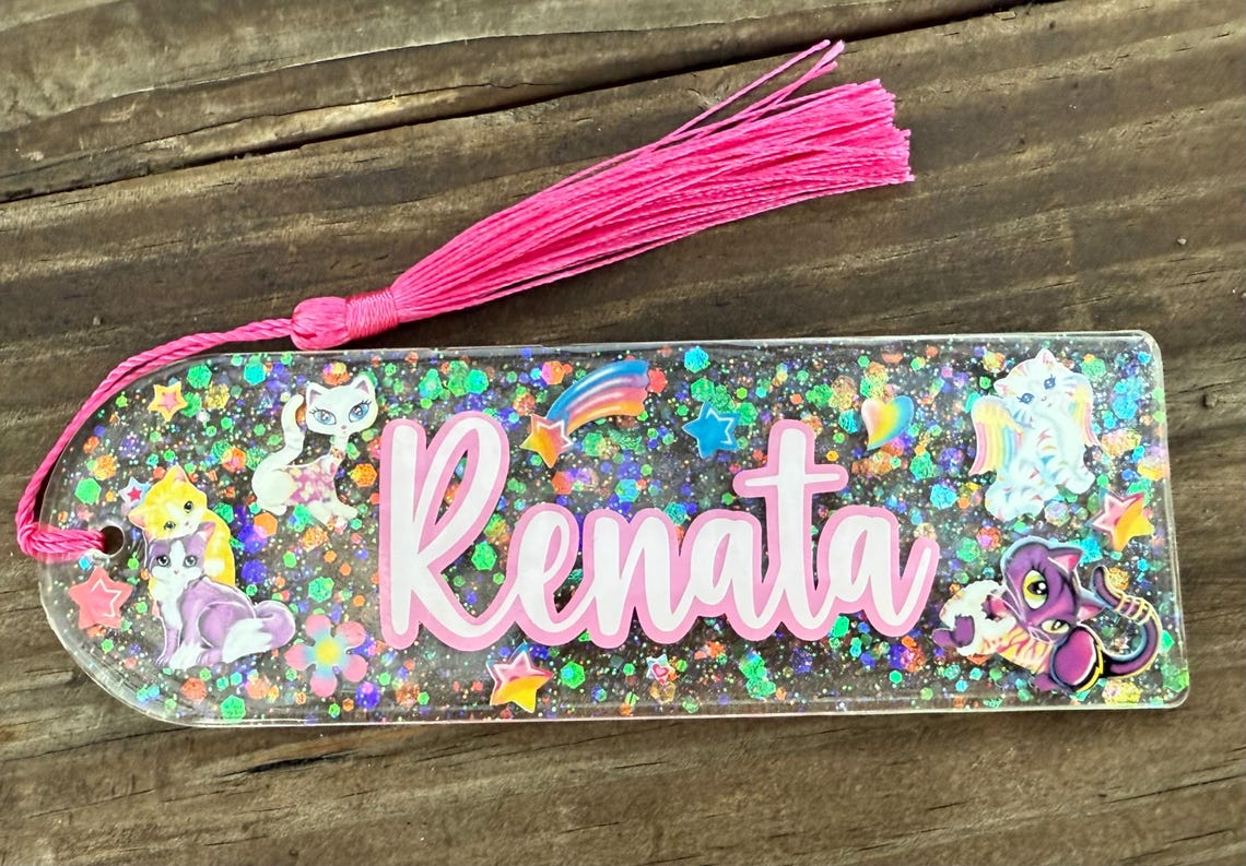 Lisa Frank Inspired Gifts, Bookmarks, 90s Nostalgia Gifts, 90s Gifts ...