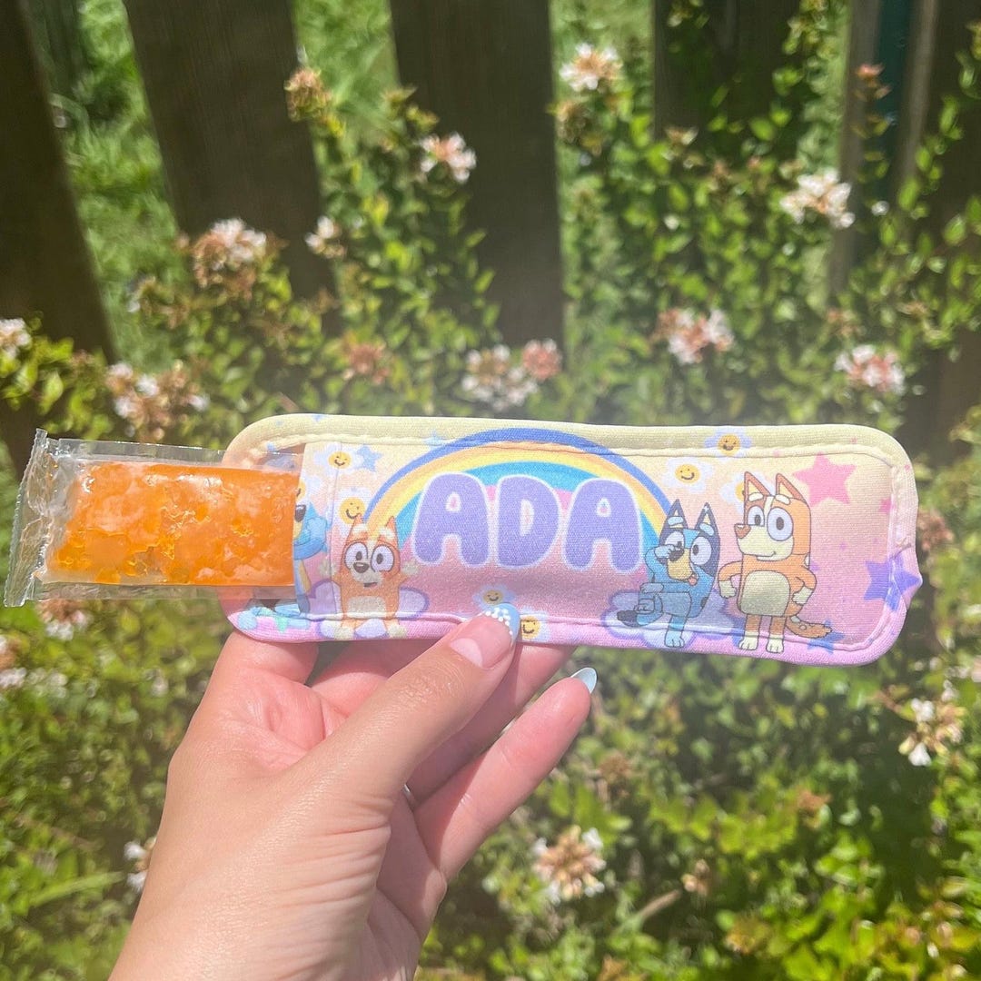 PERSONALIZED Ice Pop Holder, Dog Ice Pop Holder, Puppy Popsicle Holder ...