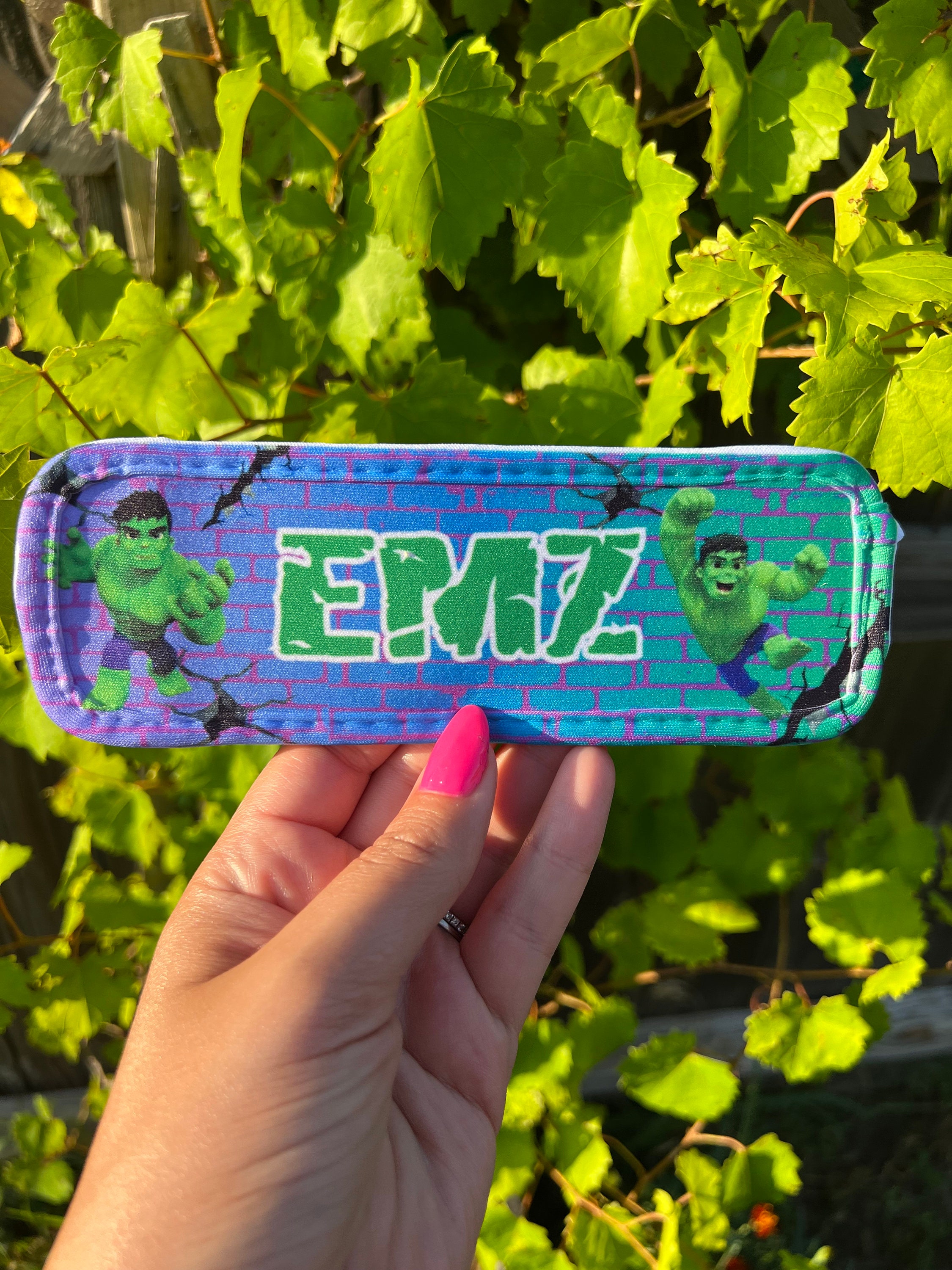 PERSONALIZED Ice Pop Holder, the Hulk Ice Pop Holder, Spidey Ice Pop ...