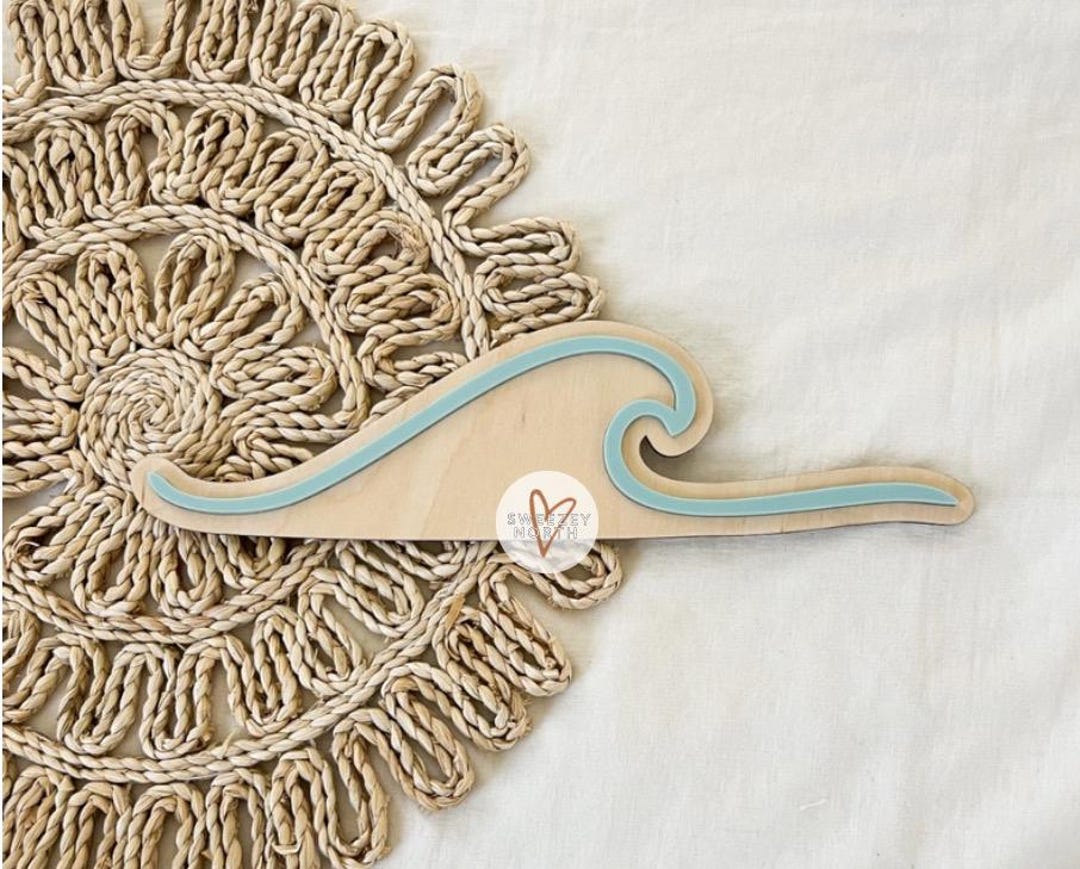 Ocean Wave Sign | Surfboard Decor | Surf Decor | Make Waves | Mermaid ...